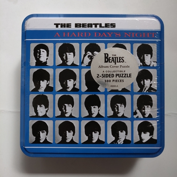 Hasbro | Games | New The Beatles A Hard Days Night 2sided Album Cover ...
